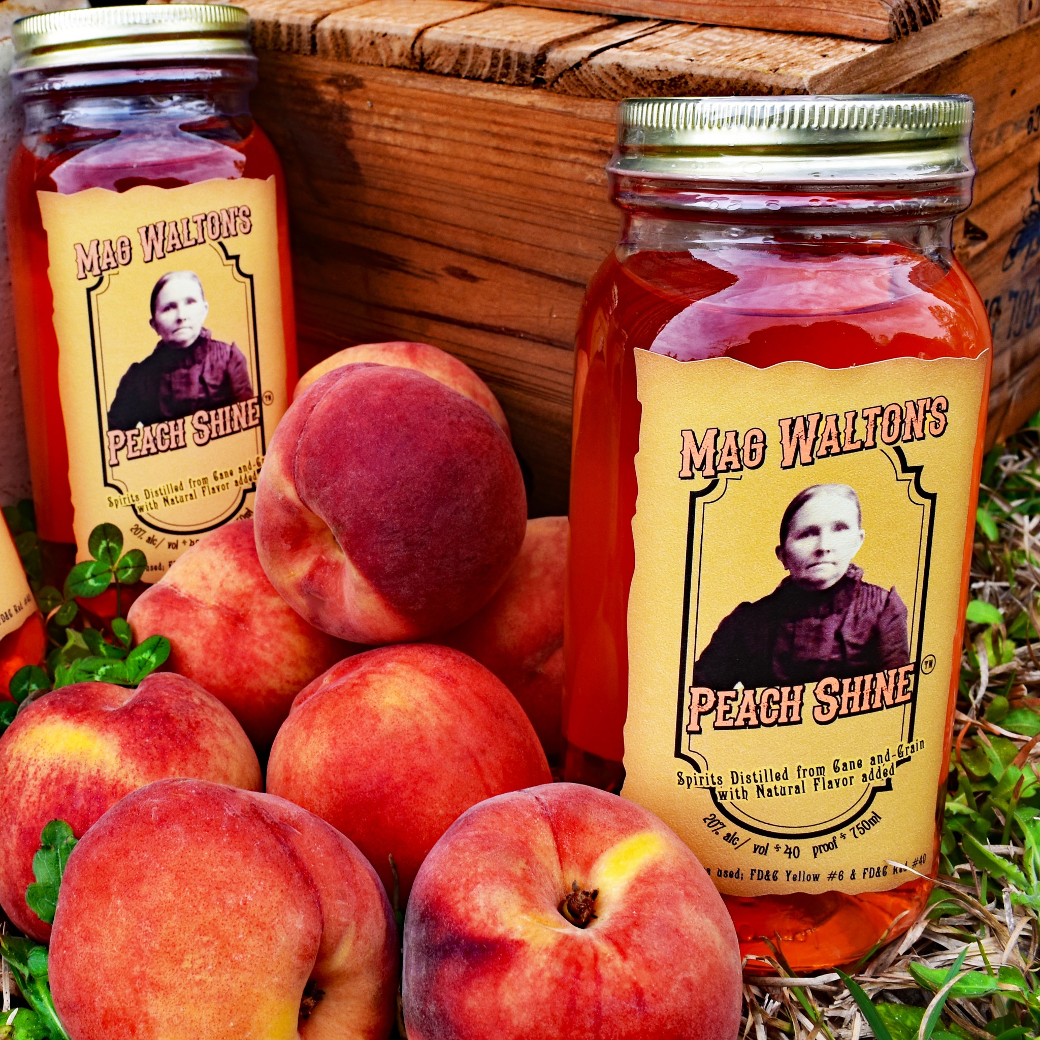 Mag Walton's Peach ShineTM - Walton's Distillery