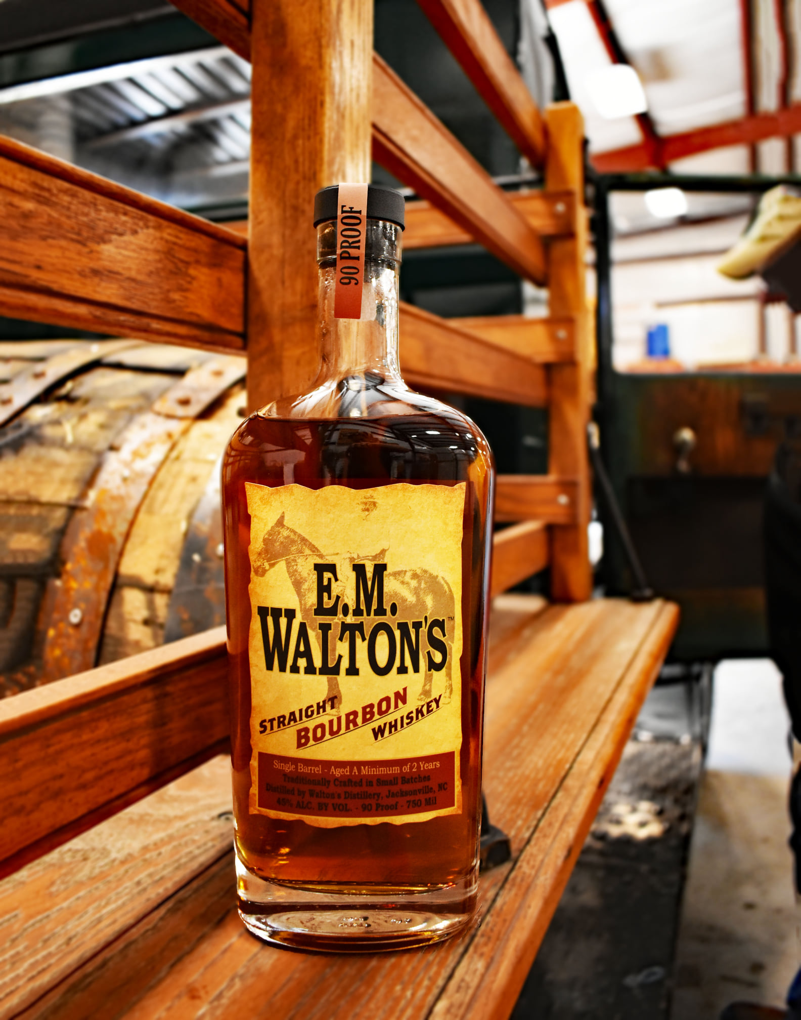 E.M. Walton's Straight Bourbon WhiskeyTM - Walton's Distillery